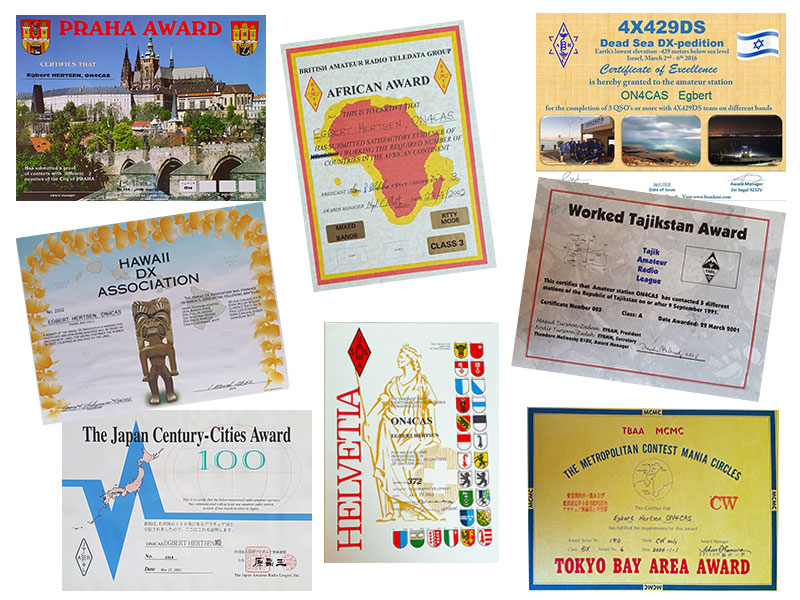award chasing – Egbert Hertsen | ON4CAS